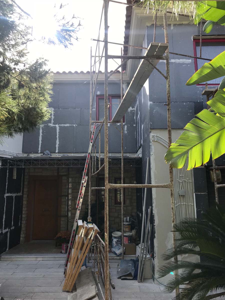 ΕΞΩΤΕΡΙΚΗ ΘΕΡΜΟΜΟΝΩΣΗ ΜΟΝΟΚΑΤΟΙΚΙΑΣ ΣΤΗΝ ΑΝΑΒΥΣΣΟ - A.G.S. Τεχνική ...