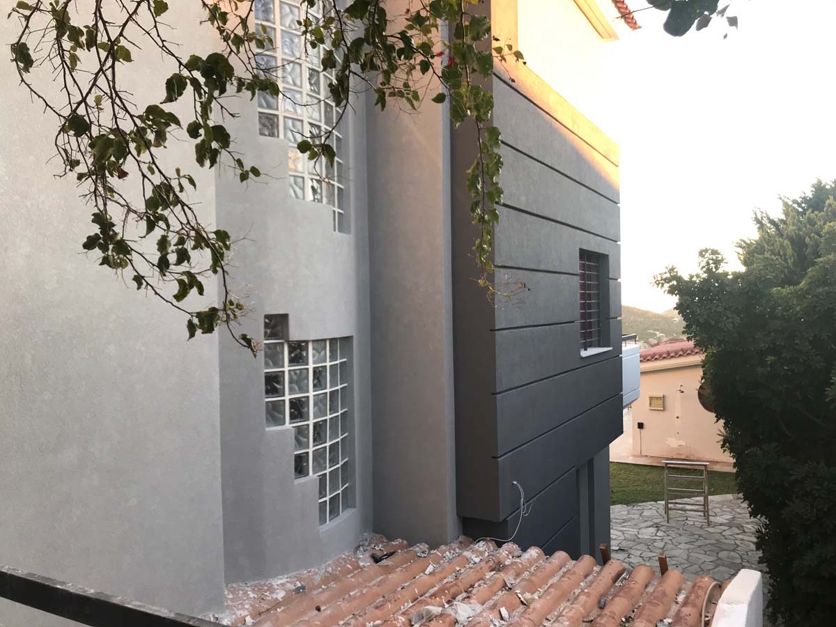 ΕΞΩΤΕΡΙΚΗ ΘΕΡΜΟΜΟΝΩΣΗ ΜΟΝΟΚΑΤΟΙΚΙΑΣ ΣΤΗΝ ΑΝΑΒΥΣΣΟ - A.G.S. Τεχνική ...